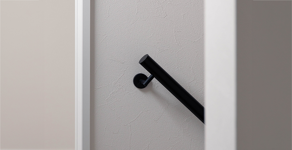 Alute Indoor Handrail for Wall Mount | Product | Morita Aluminum ...